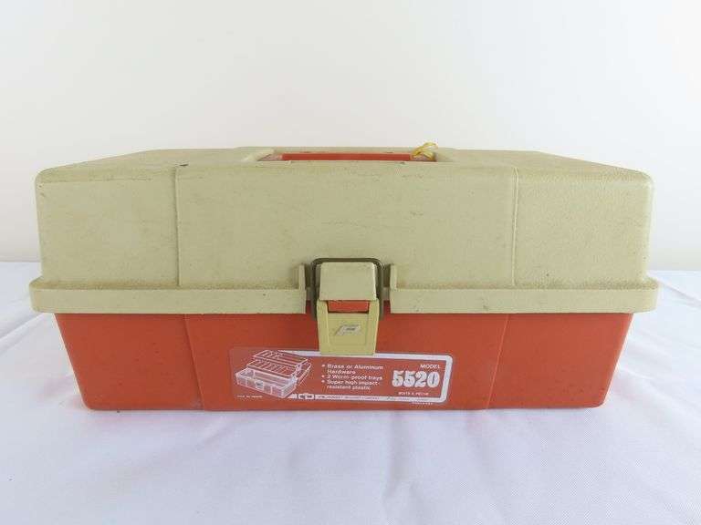 Plano Model 5520 Tackle Box with Contents - GC5 Auctions