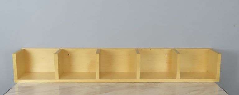 Long Hanging Wood Grain Shelf - GC5 Auctions