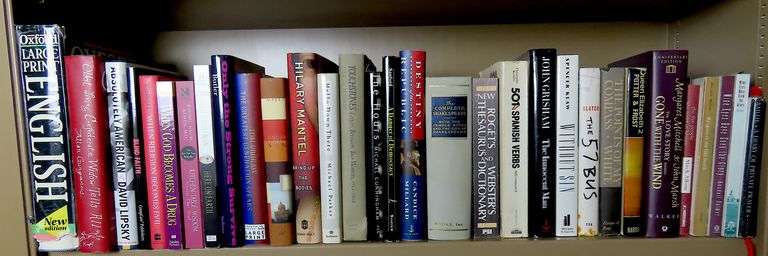 Shelf of Mixed Genre Books - GC5 Auctions