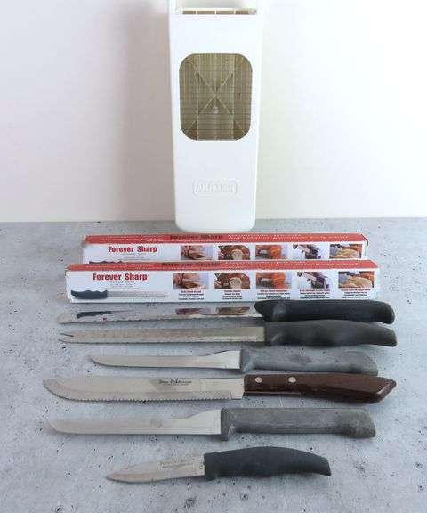 Lot of Forever Sharp Knives with Chopper - GC5 Auctions