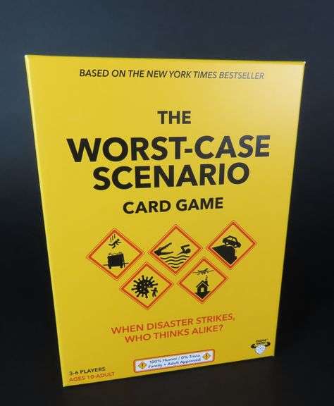 Sealed Worst Case Scenario Card Game - GC5 Auctions