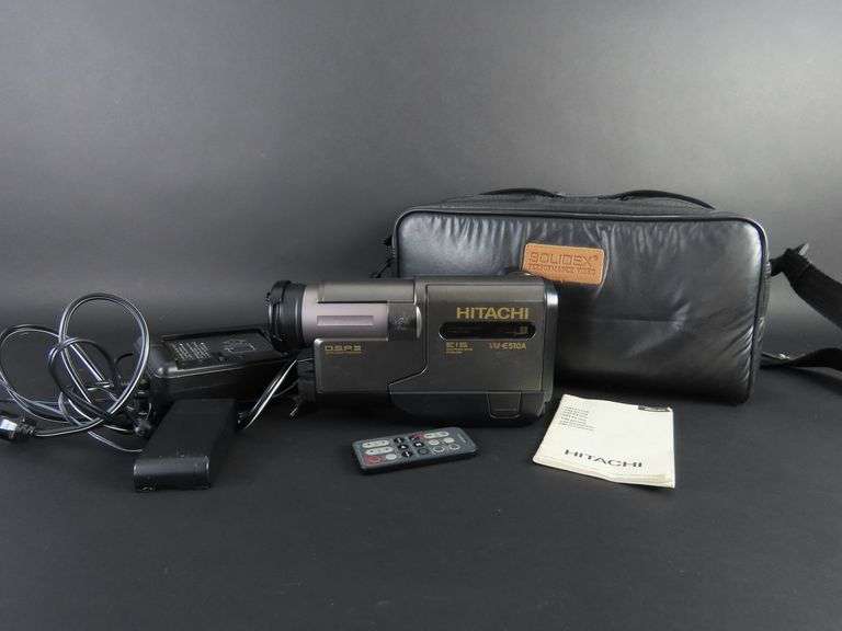 Hitachi VM-E510A 8mm Video Camera with Case - GC5 Auctions