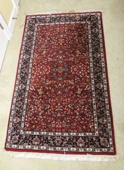 Handmade Obeetee Classics Wool Rug - Made in India - GC5 Auctions