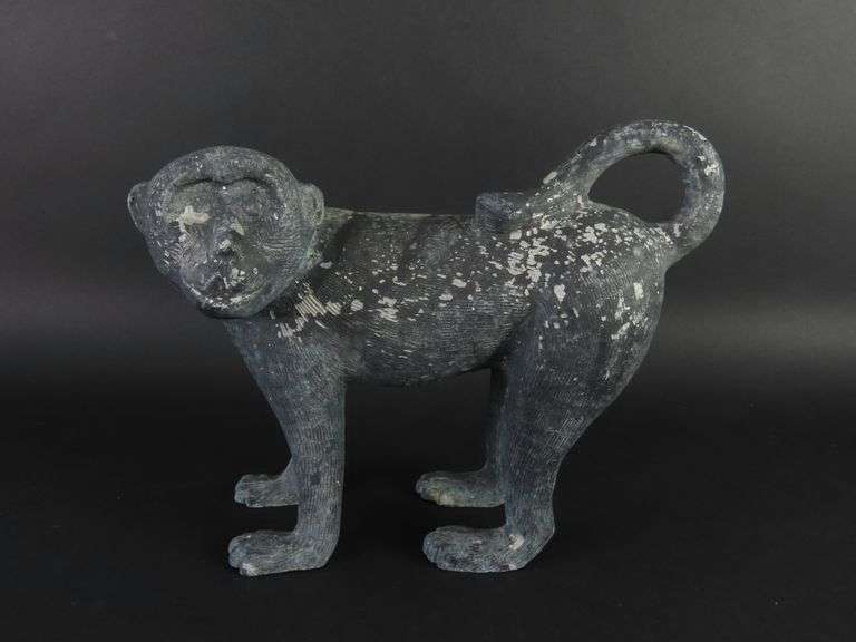 Unique Cast Metal Monkey Figure - GC5 Auctions