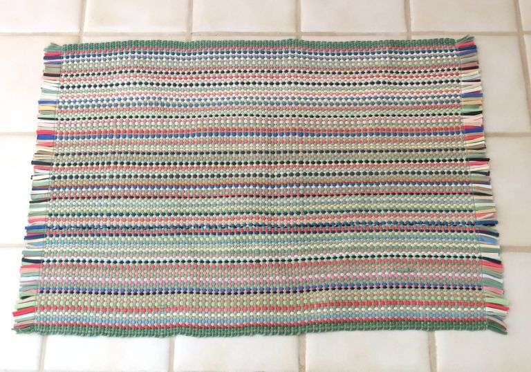 Vintage Rag Rug - GC5 Auctions