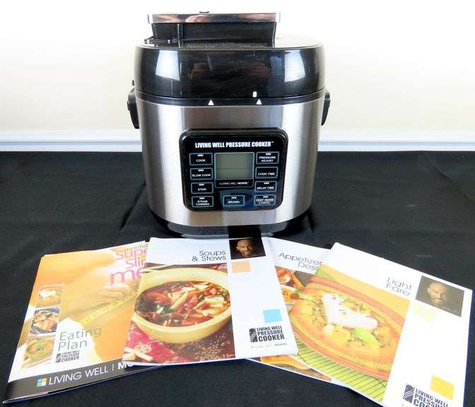 New Montel Williams Living Well Pressure Cooker - GC5 Auctions