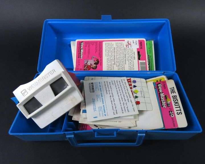Vintage View Master Collector Case with Viewer and Empty Discs - GC5 ...