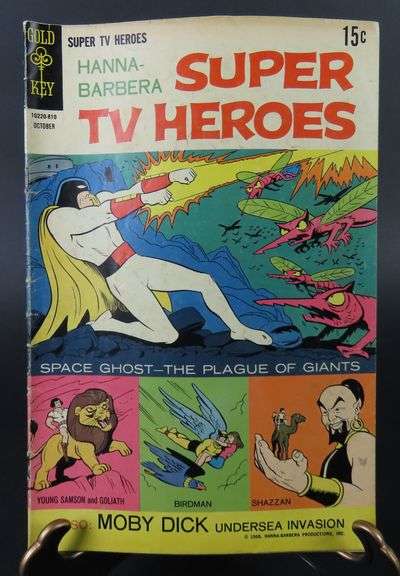 1968 Gold Key Hanna Barbara "Super TV Heroes" #3 Comic Book - GC5 Auctions