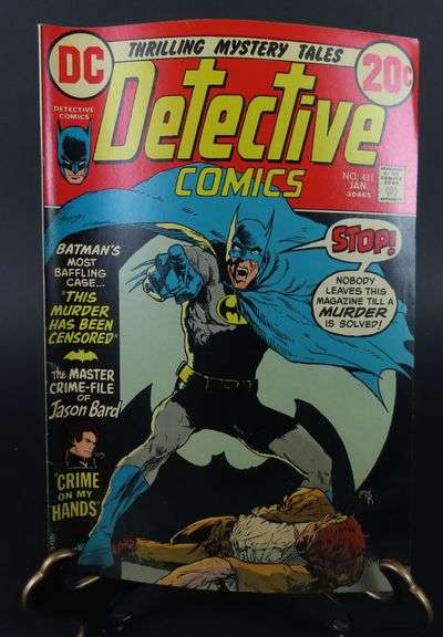 1973 DC Detective Comics "Batman's Most Baffling Case" #431 Comic Book ...
