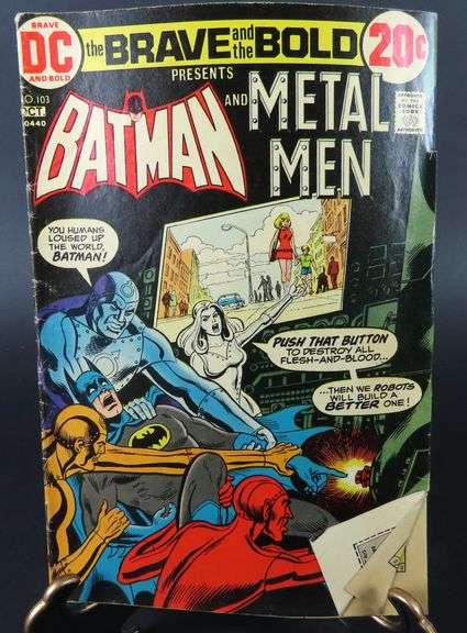 1972 DC "Batman & Metal Men" #103 Comic Book - GC5 Auctions