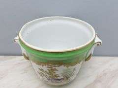 Beautiful Chelsea House "Rothschild Bird" Porcelain Cachepot - GC5 Auctions