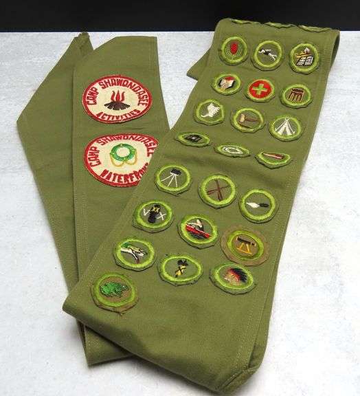 Vintage Boy Scouts of America Merit Badge Sashes - GC5 Auctions