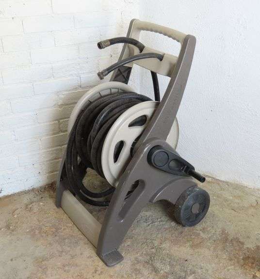 Hose Mobile Rolling Hose Caddy with Hose - GC5 Auctions