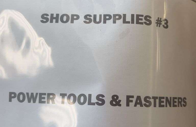 Power Tools and Fasteners - Hanna Auctions