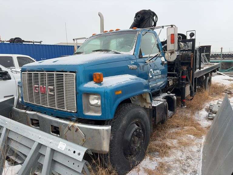 1994 GMC C7 Kodiak Picker Truck - Hanna Auctions