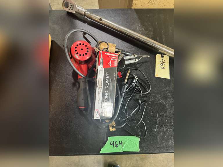 HEAT GUN, SORTING GUN - Godby Realty & Auction