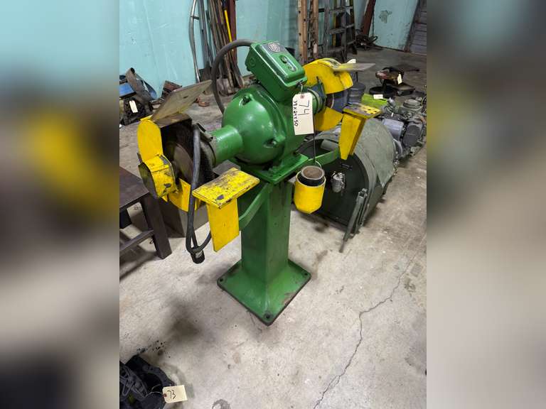 STANDING BENCH GRINDER - Godby Realty & Auction