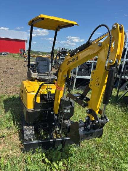 LANDHERO ME18 MINI EXCAVATOR - Gregg Auctions
