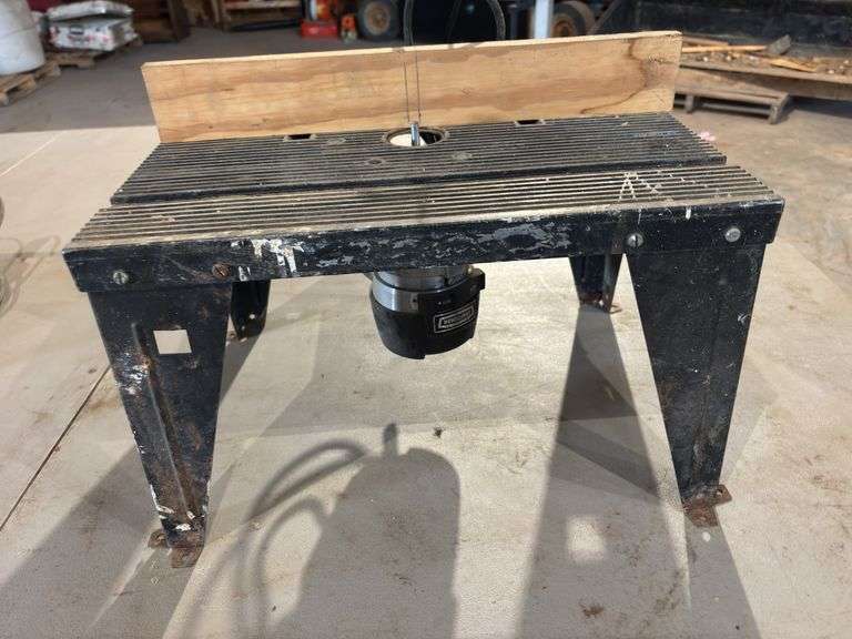 Craftsman router and table - Gregg Auctions