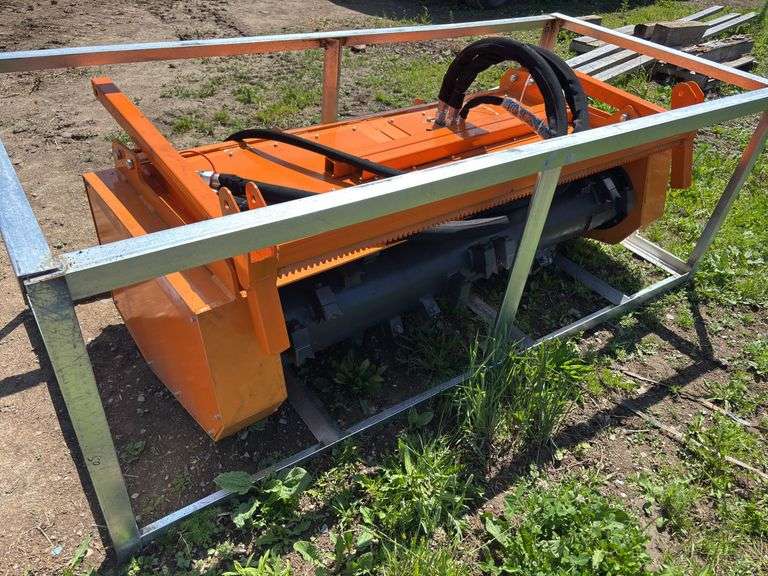 Mulching 60 drum pioneer machine - Gregg Auctions