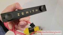 Zenith Wavemagnet window antenna for Zenith Transoceanic Radio Receiver ...