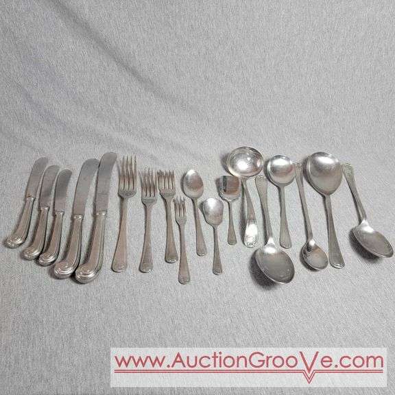 Gentry by Sheffeild England. Stainless Steel silverware set. See photos ...