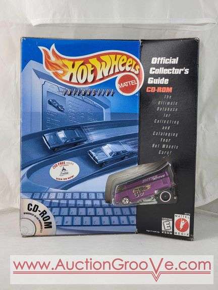 1998 Hot Wheels Interactive Official Collectors Guide CD -ROM. E ...