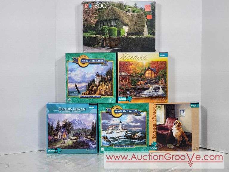 SIX Puzzles. All appear to be complete. BR2 - AuctionGrooVe.com 608-792 ...
