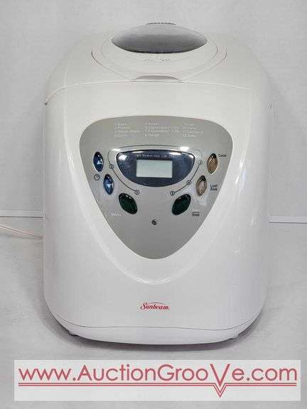 Sunbeam Bread Maker. Works. P - AuctionGrooVe.com 608-792-2437