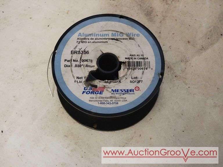 VULCAN Welding Wire. MIG and Gasless flux core. 6 Spools. 5 Full. GS ...