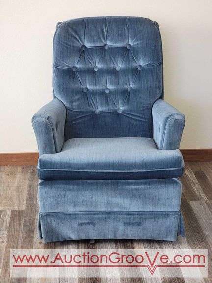 Small Swivel Base Rocking Chair. 29 x 26 x 35. Must bring help to load ...