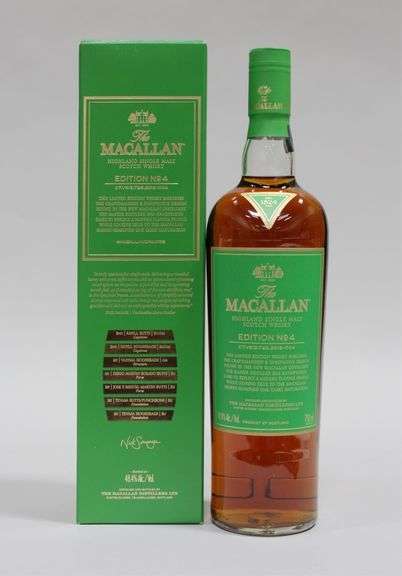 Macallan Edition No. 4, Limited Release - Hodgins Halls Auction Group