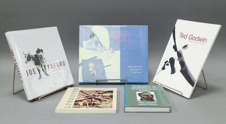 CANADIAN ART BOOKS, SASKATCHEWAN ARTISTS (5) - Hodgins Halls Auction Group
