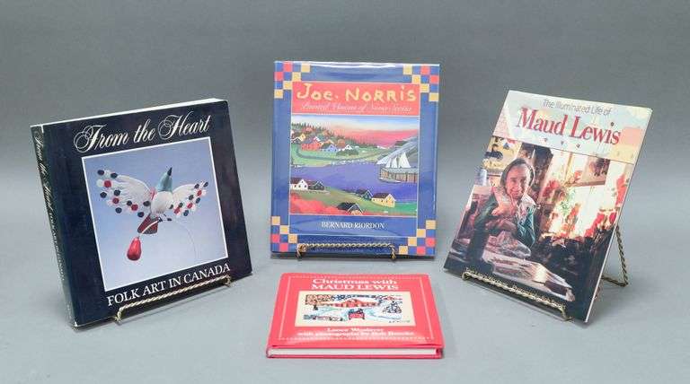 CANADIAN ART BOOKS, FOLK ART (4) - Hodgins Halls Auction Group