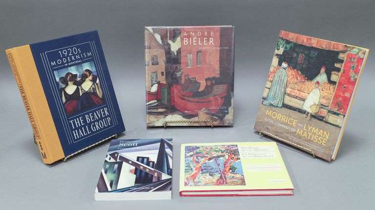 CANADIAN ART BOOKS, MODERNISM (5) - Hodgins Halls Auction Group