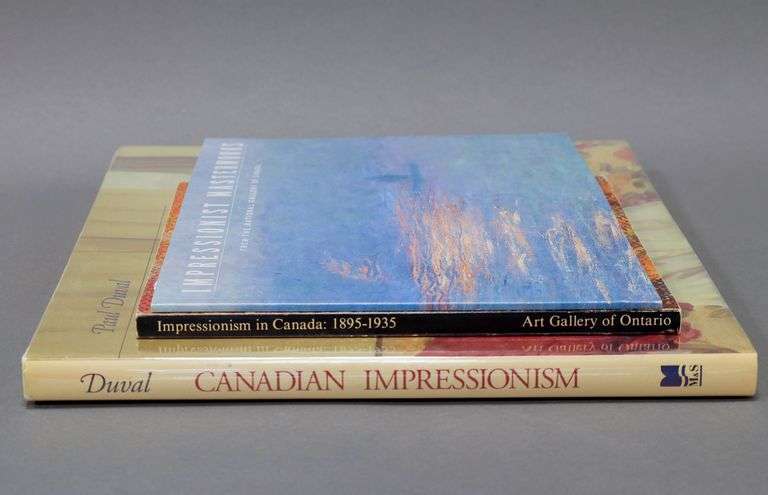 CANADIAN ART BOOKS, IMPRESSIONISM (3) - Hodgins Halls Auction Group