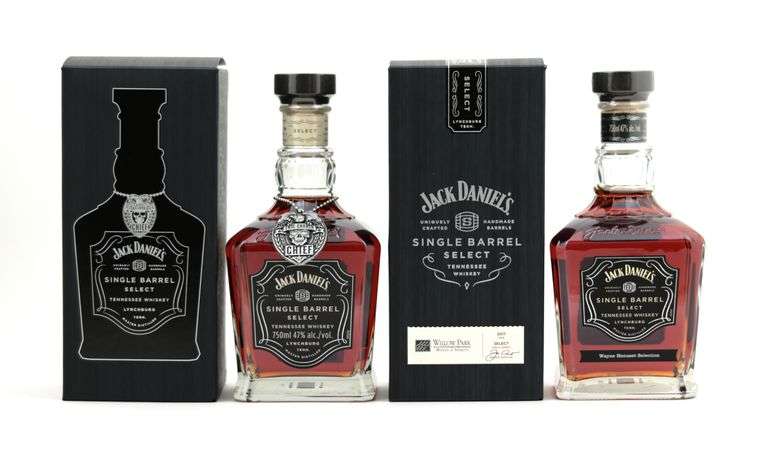 Jack Daniel's Single Barrel Select (2 Bottles) - Hodgins Halls Auction ...