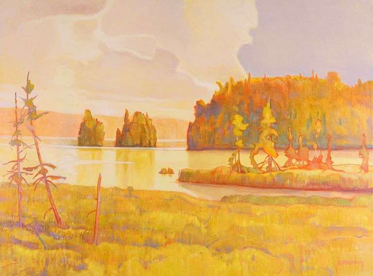 TERRY WATKINSON, OIL ON CANVAS - Hodgins Halls Auction Group