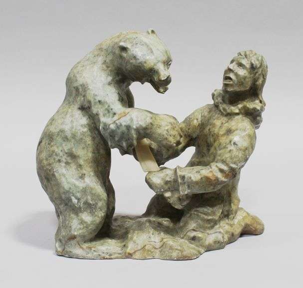 MARK TOTAN, STONE CARVING - Hodgins Halls Auction Group