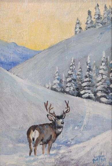 MALCOLM JAMES (MAC) MACKENZIE, OIL ON CANVAS BOARD - Hodgins Halls ...