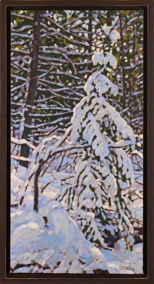 STEPHEN DOZOIS, OIL ON CANVAS - Hodgins Halls Auction Group