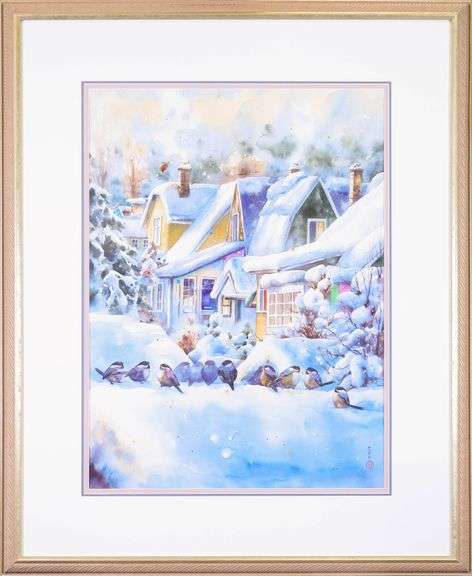 ALEX FONG, WATERCOLOUR - Hodgins Halls Auction Group
