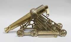 GALBRAITH & SON BRASS LYLE CANNON MODEL - Hodgins Halls Auction Group
