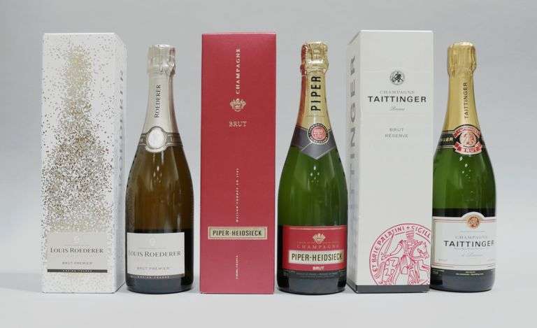 Brut Champagne Selection (3 Bottles) - Hodgins Halls Auction Group