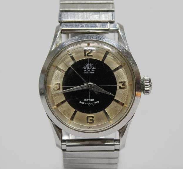 SOLAR AQUA PRIMA TUDOR WATCH - Hodgins Halls Auction Group