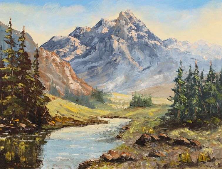 FANNY FYNEBUIK, OIL ON BOARD - Hodgins Halls Auction Group