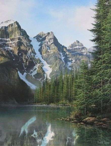 DAVID DAASE, OIL ON CANVAS - Hodgins Halls Auction Group