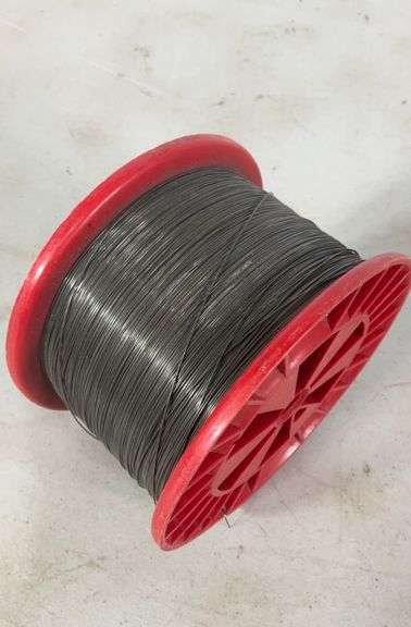 Spool of Wire, looks like welder wire - Hash Auctions