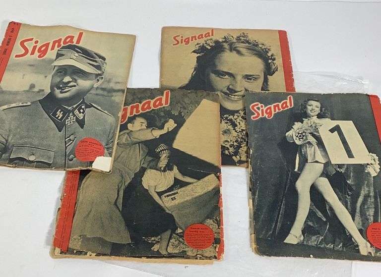 WWII era German magazines, condition as shown - Hash Auctions