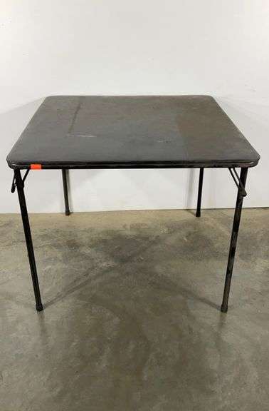 Card table, folding legs - Hash Auctions